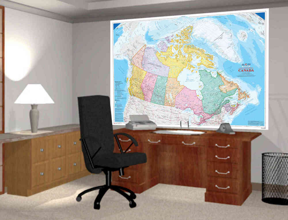 Wallpaper Mural Canada Bilingual Muralunique