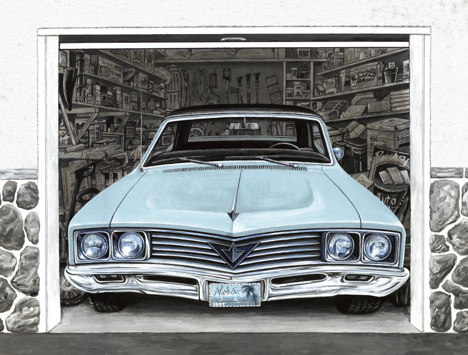Garage wall murals: 8 inspiring ideas | Muralunique