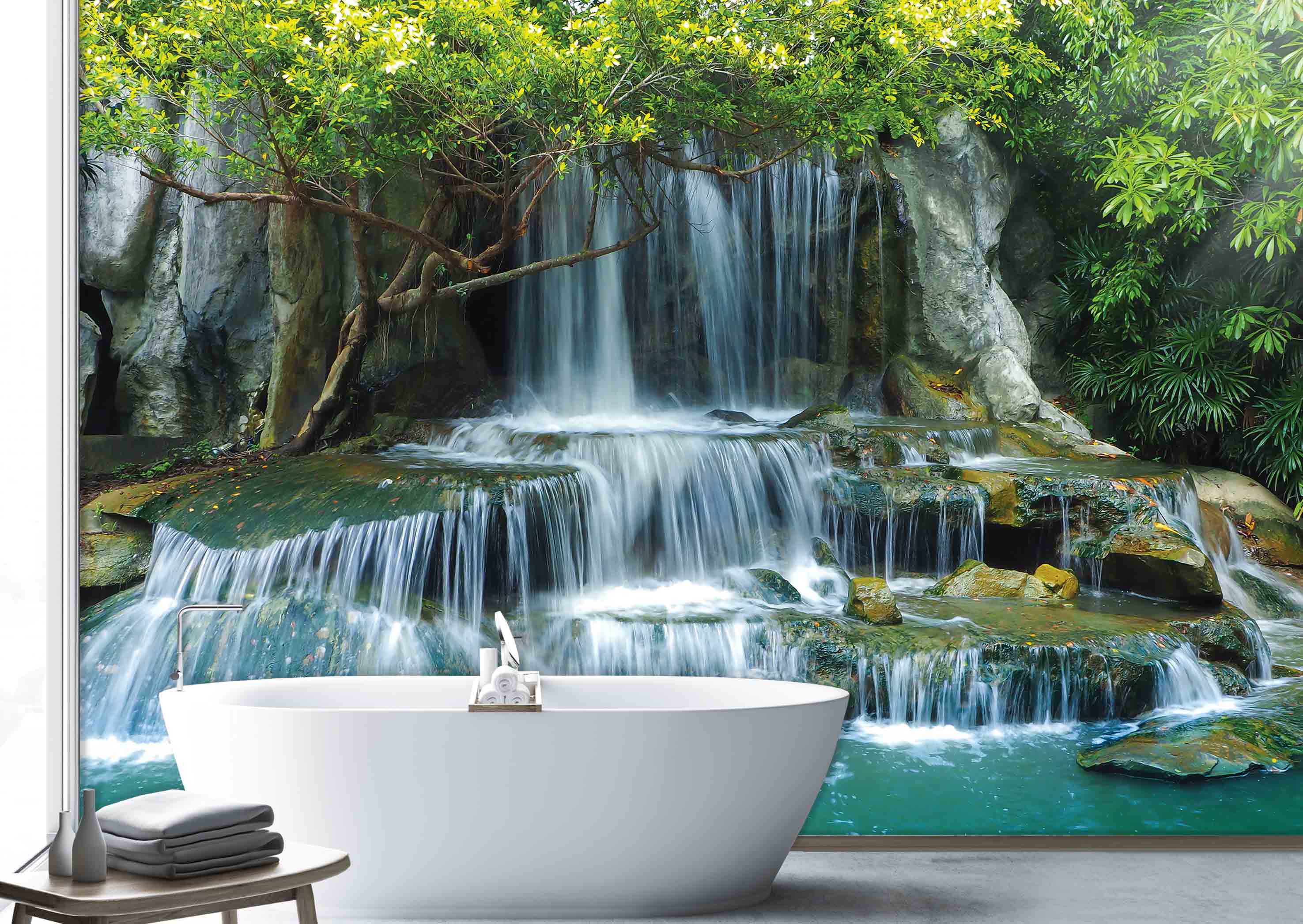 Waterfalls Inside The Wall
