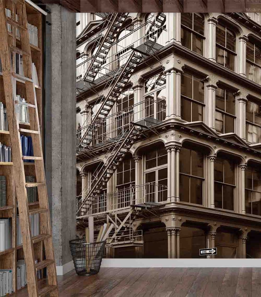 New York, New York (Sepia) | Muralunique